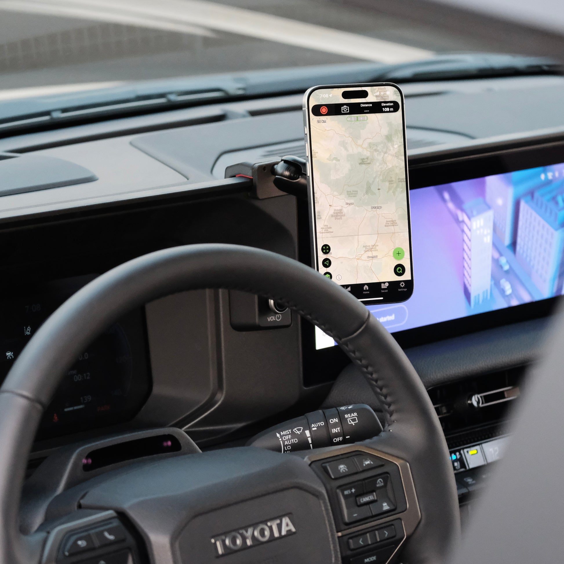 Offroam MagSafe Compatible Phone Mount For Land Cruiser 250 (2024-Curr ...