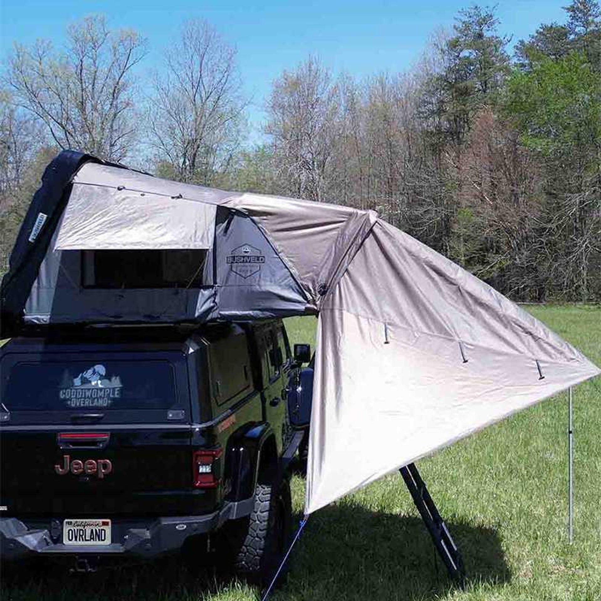 Overland Vehicle Systems HD Bushveld II Hard Shell Roof Top Tent — Land ...