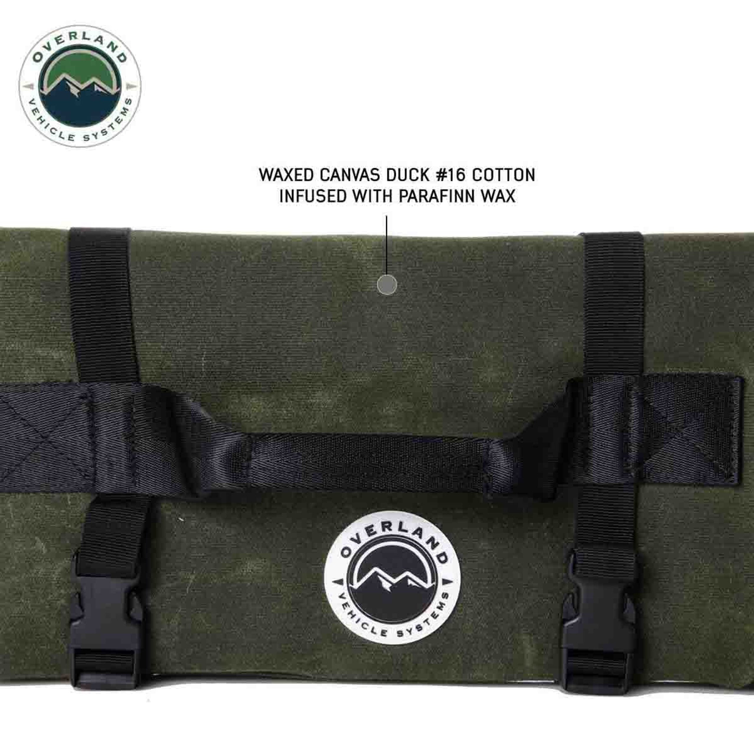 Overland Vehicle Systems Rolled General Tool Storage Bag #16 Waxed Can ...